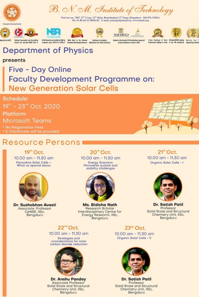 Faculty Development Program - PHY