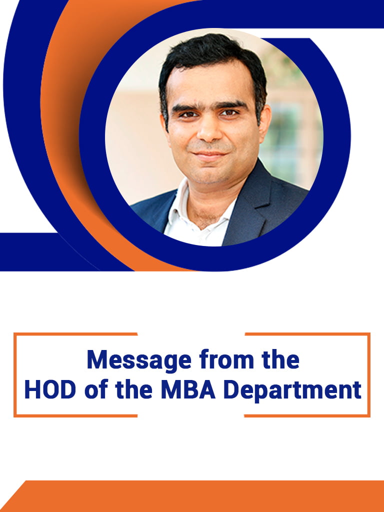 HOD's Message - MBA