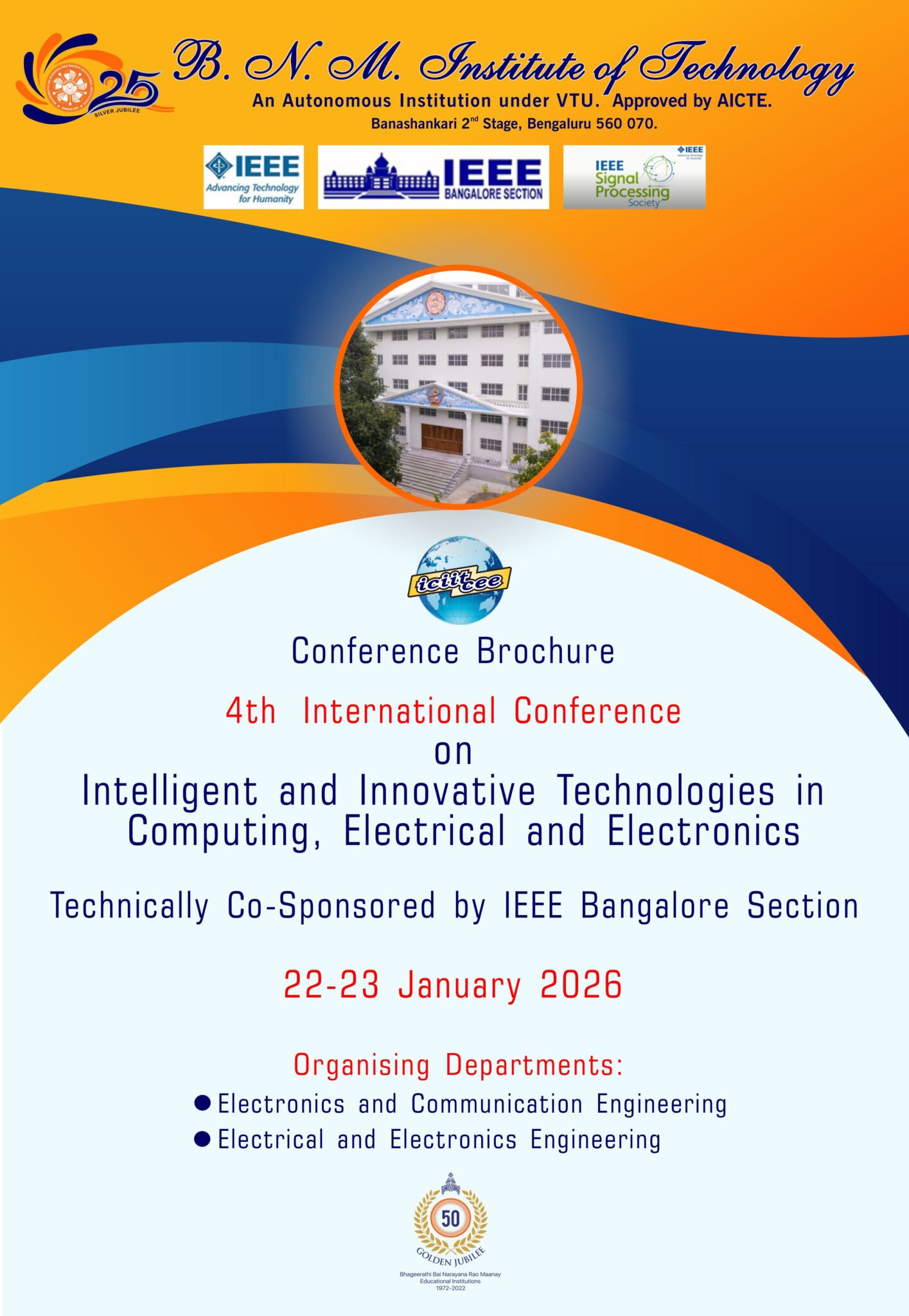 4th International Conference on Intelligent and Innovative Technologies ...